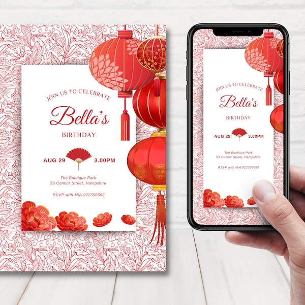 Chinese Theme Party - Etsy