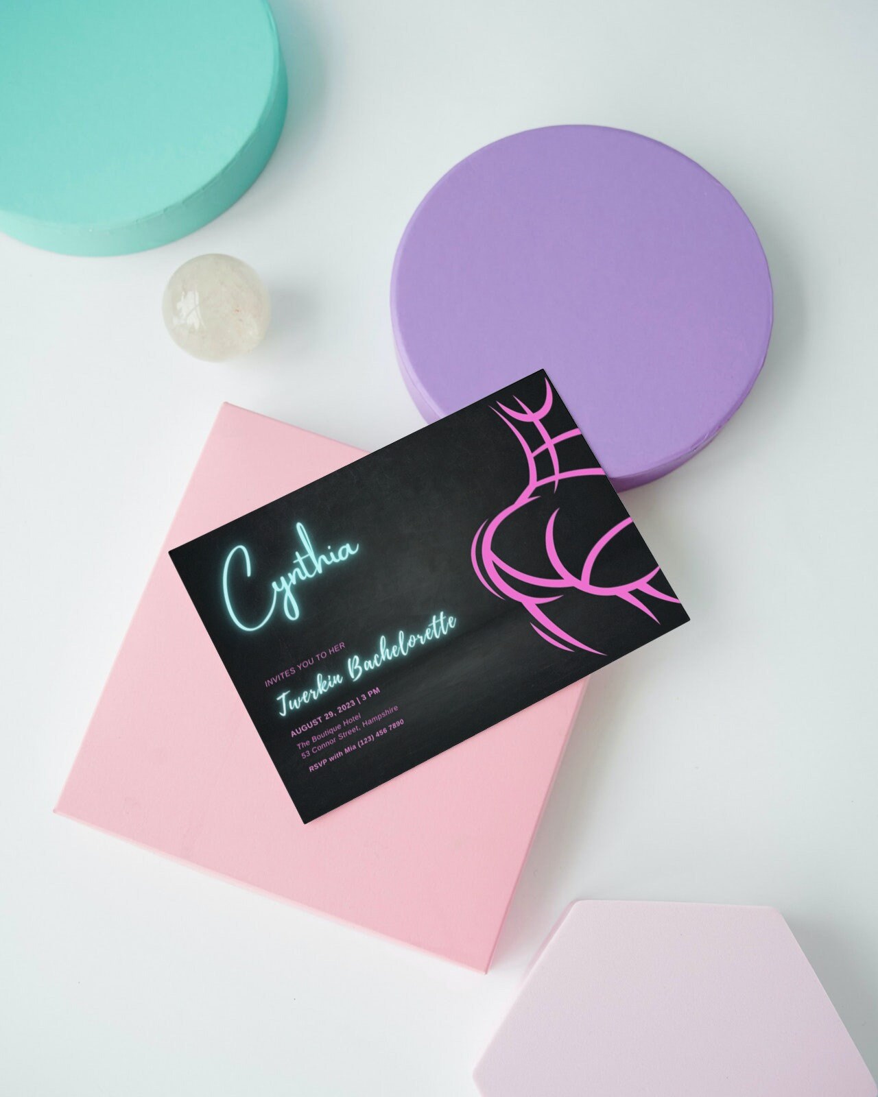 Twerking Bachelorette Party Invitation Bach That Ass up - Etsy