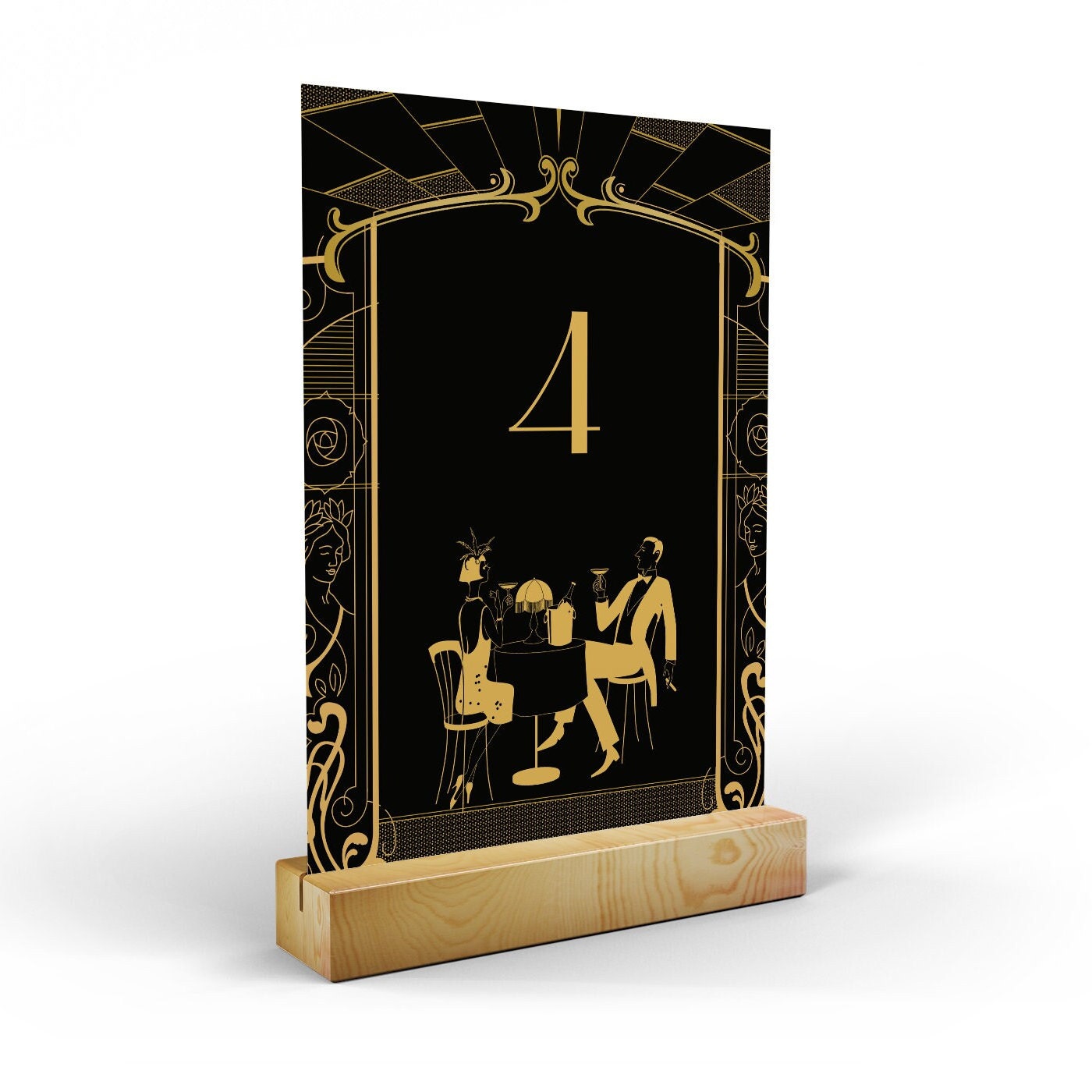 Great Gatsby, Glitz, Art Deco Table Numbers / Printable PDF - Etsy