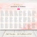 Indian Wedding Seating Chart Hindu Wedding Seating Chart - Etsy
