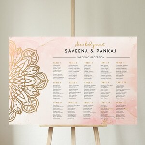 Indian Wedding Seating Chart, Hindu Wedding Seating Chart Bundle, Find ...