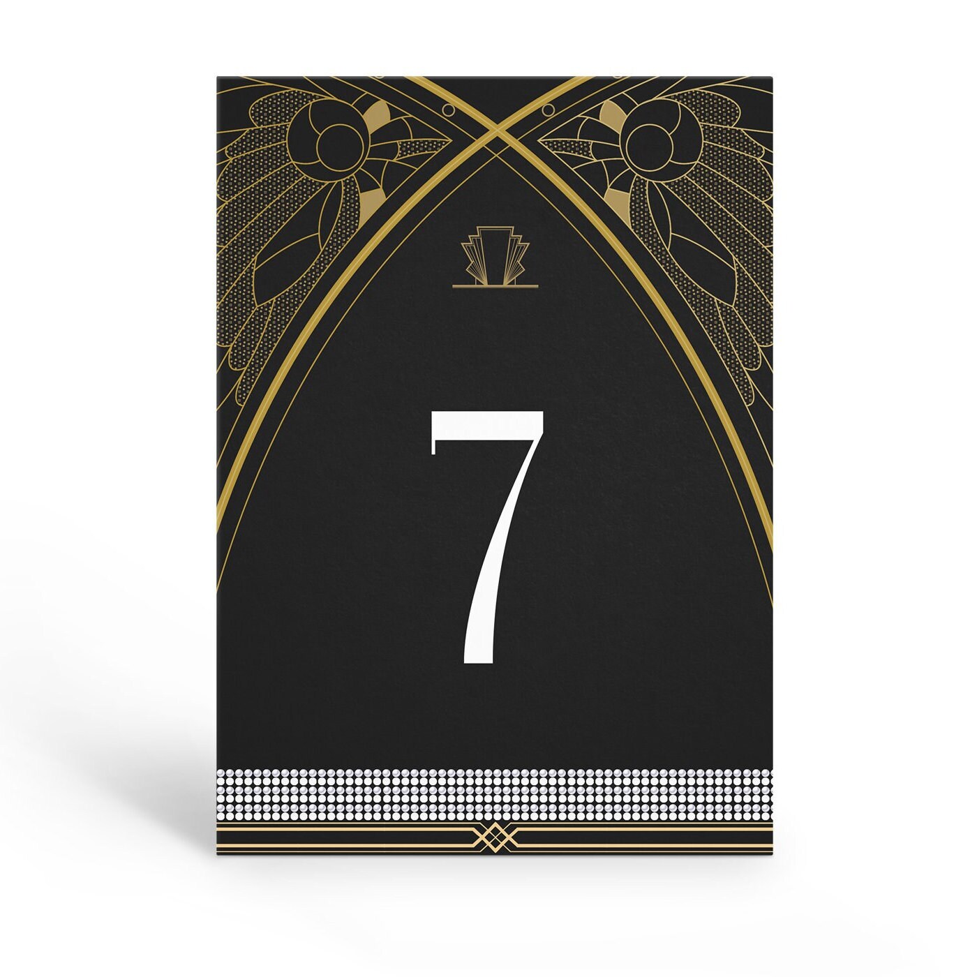 Elegant Great Gatsby Table Numbers, Printable Gatsby Table Numbers ...