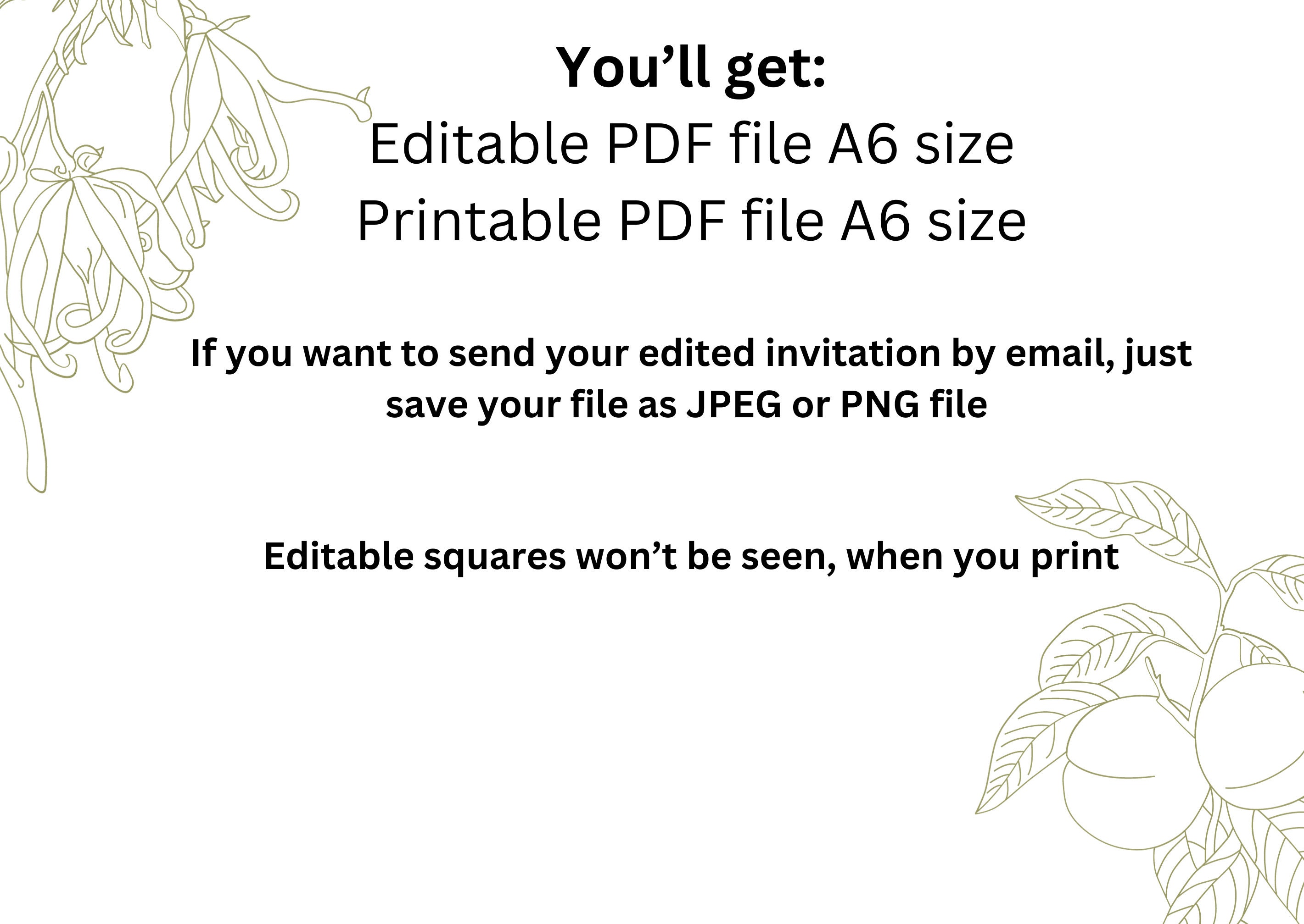 Editable Potluck Party Invitation Also Printable, Easy Editable, PDF ...