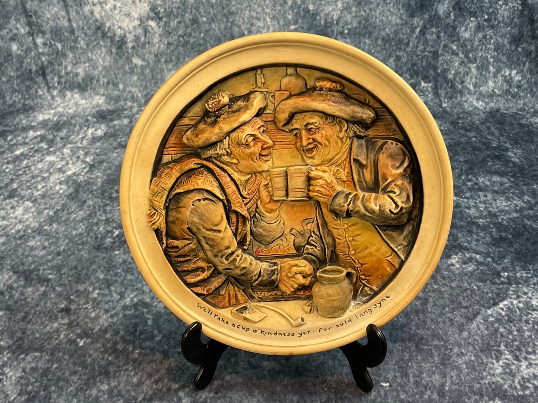 Rare & Collectible Vintage Original Arthur Osborne Ivorex 3D Round Wall ...