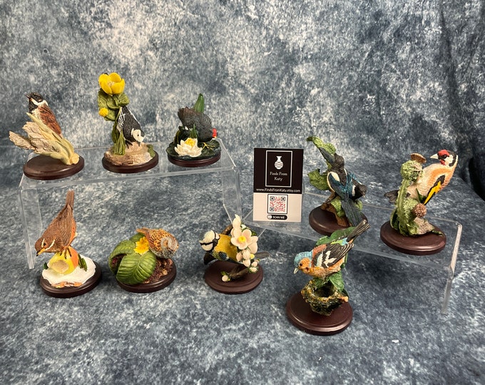 The Country Bird Collection Bird Figurine Ornament Field Lark With ...