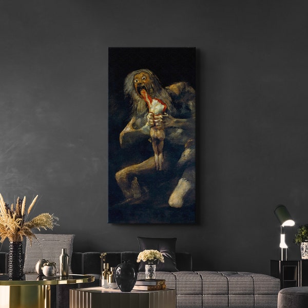 Saturn Devouring His Son Tapestry - Etsy Canada