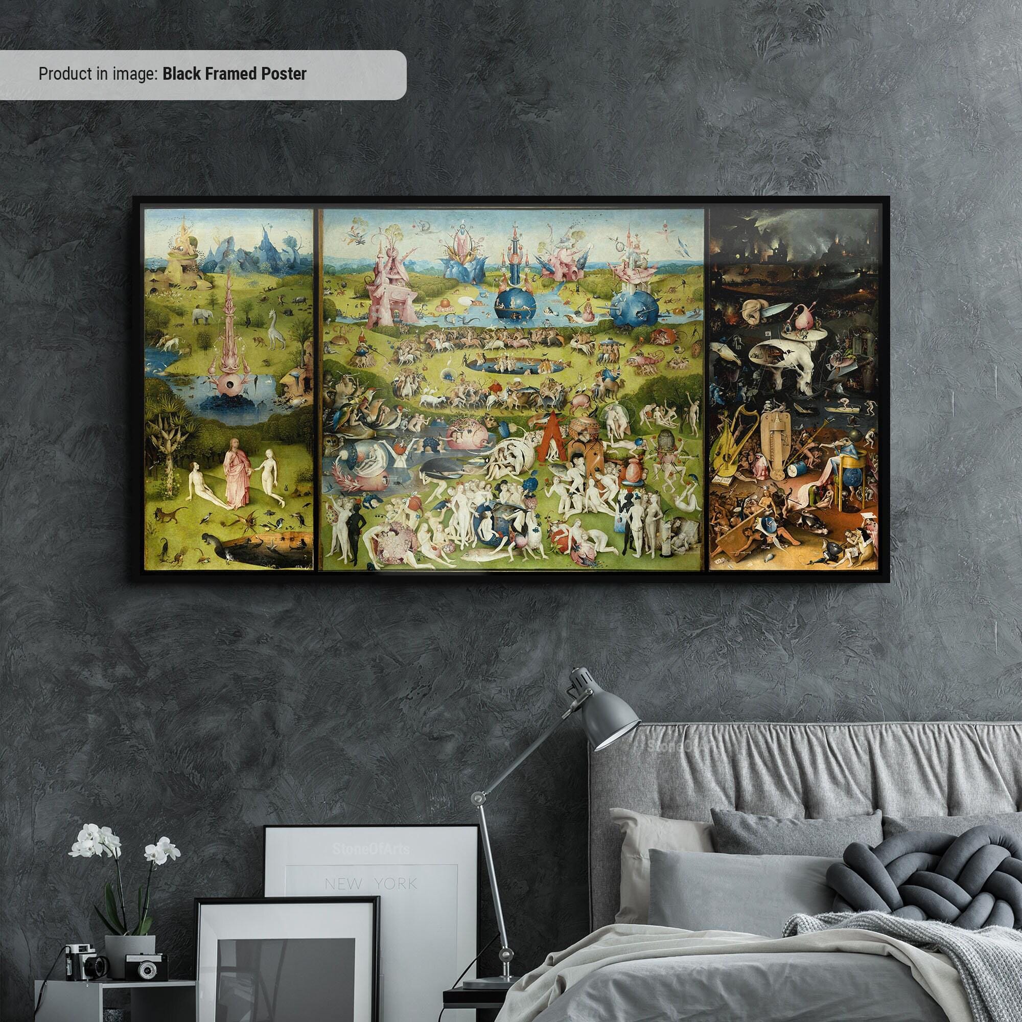 Hieronymus Bosch Print: Surreal Renaissance Painting - Canvas or Poster ...