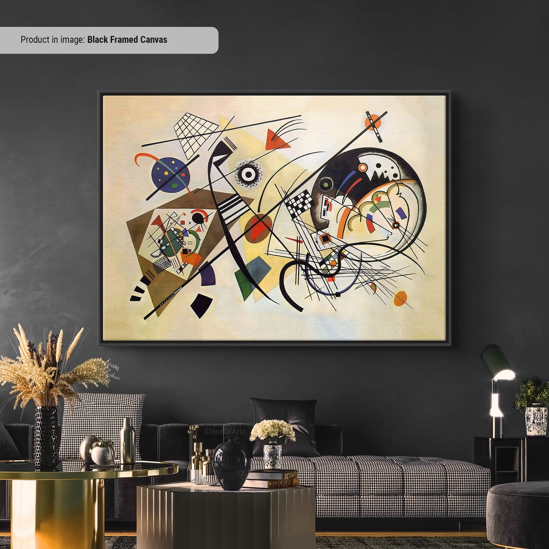 Wassily Kandinsky Transverse Line Canvas/poster Art Reproduction ...