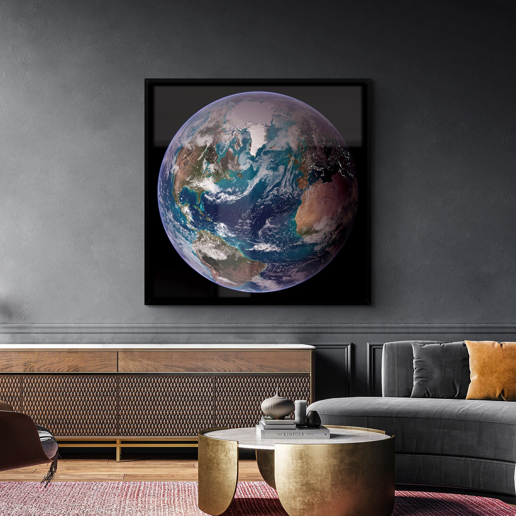Big Blue Marble Nasa Poster