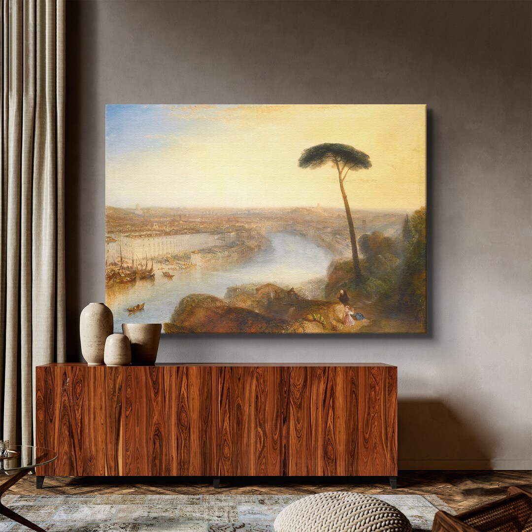 J. M. W. Turner Rome From Mount Aventine Canvas/poster Art - Etsy