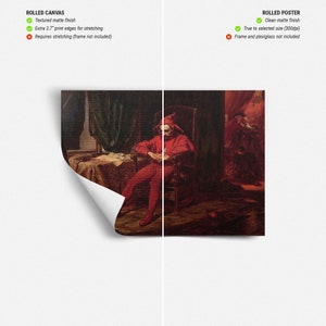 Sad Jester Wall Art - Jan Matejko Reproduction Print - Etsy