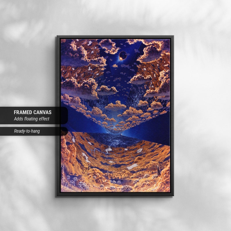 NASA O Neill Cylinder I Canvas/poster Art Science Fiction - Etsy