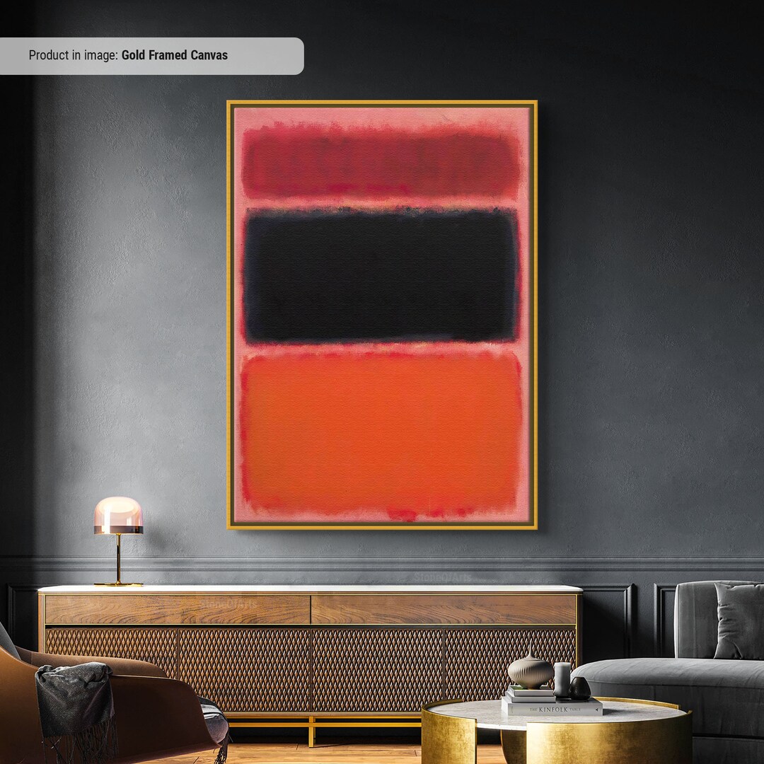 Mark Rothko No 36 Canvas/poster Art Reproduction, Rothko Reproduction ...