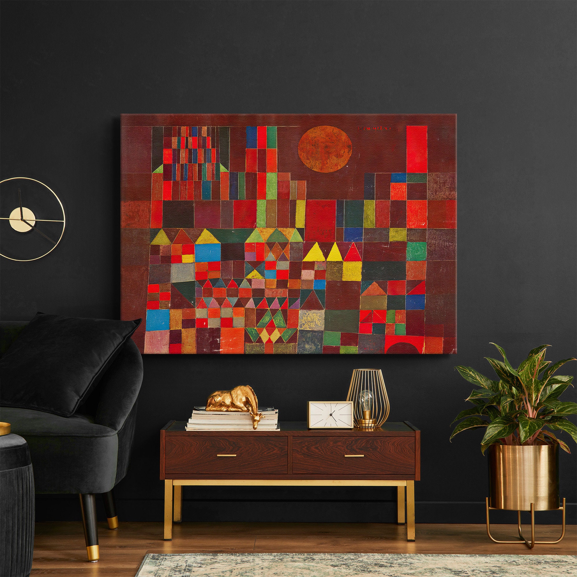 Paul Klee Castle And Sun