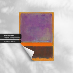 Mark Rothko Untitled 1952 Canvas/poster Art Reproduction, Rothko ...