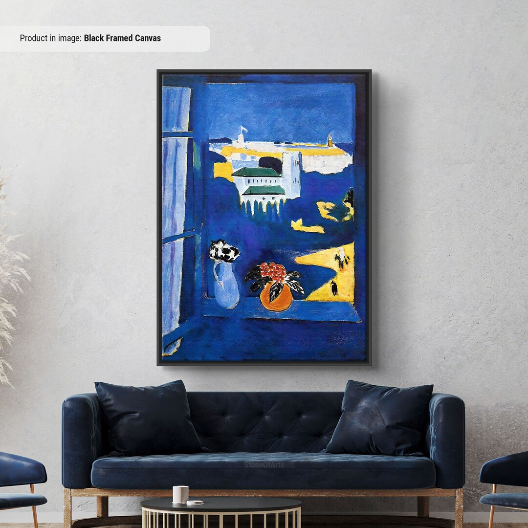 Henri Matisse Window at Tangier Canvas/poster Art Reproduction ...