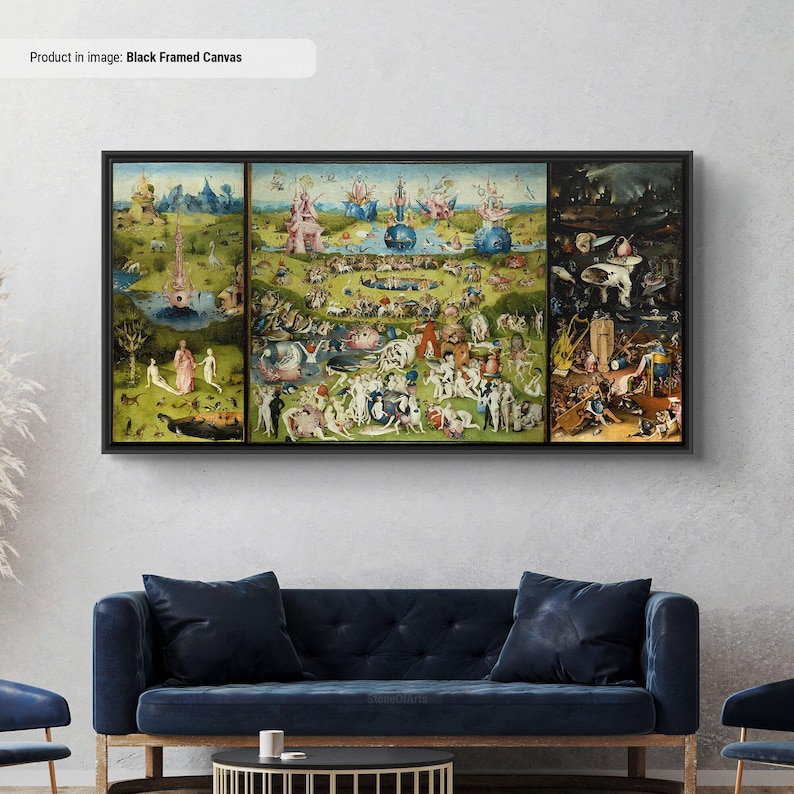 Hieronymus Bosch Print: Surreal Renaissance Painting - Canvas or Poster ...