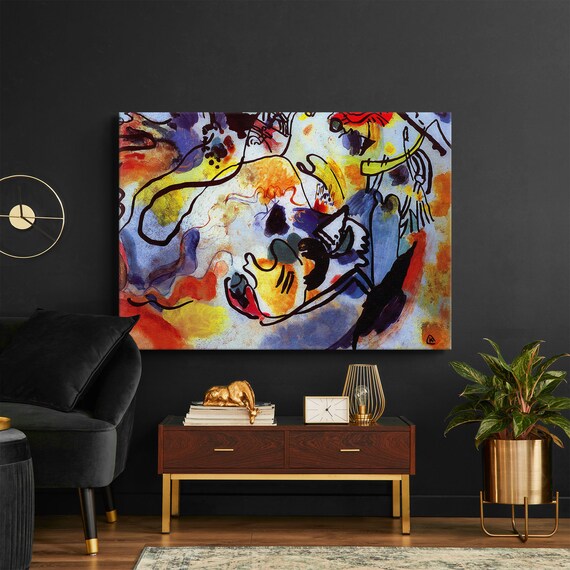 Wassily Kandinsky the Last Judgment Canvas/poster Art | Etsy Australia