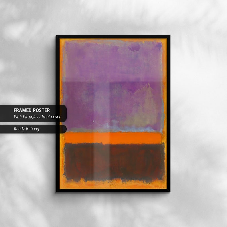 Mark Rothko Untitled 1952 Canvas/poster Art Reproduction - Etsy