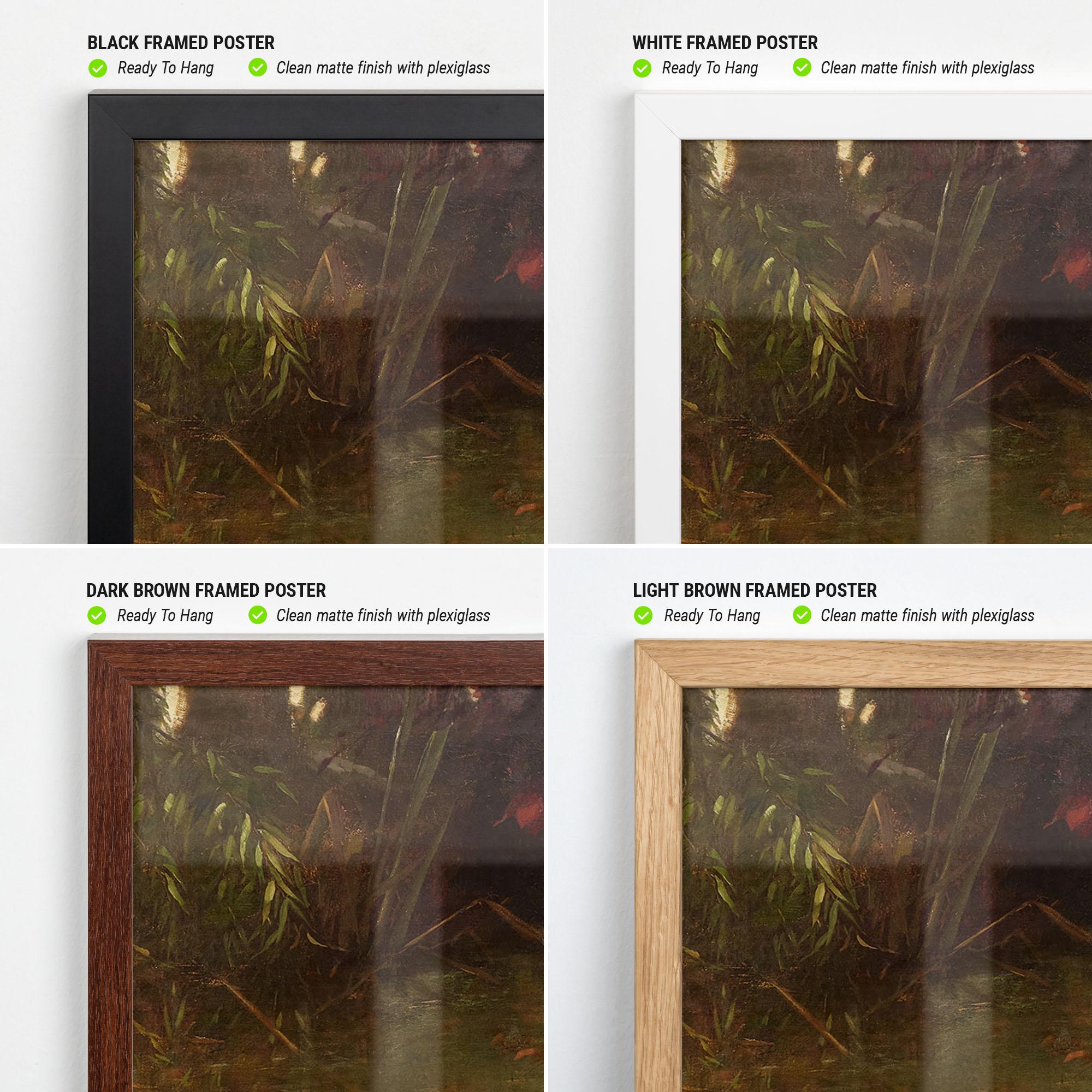 Ophelia Canvas Print, Friedrich Heyser Romanticism (framed or Unframed ...