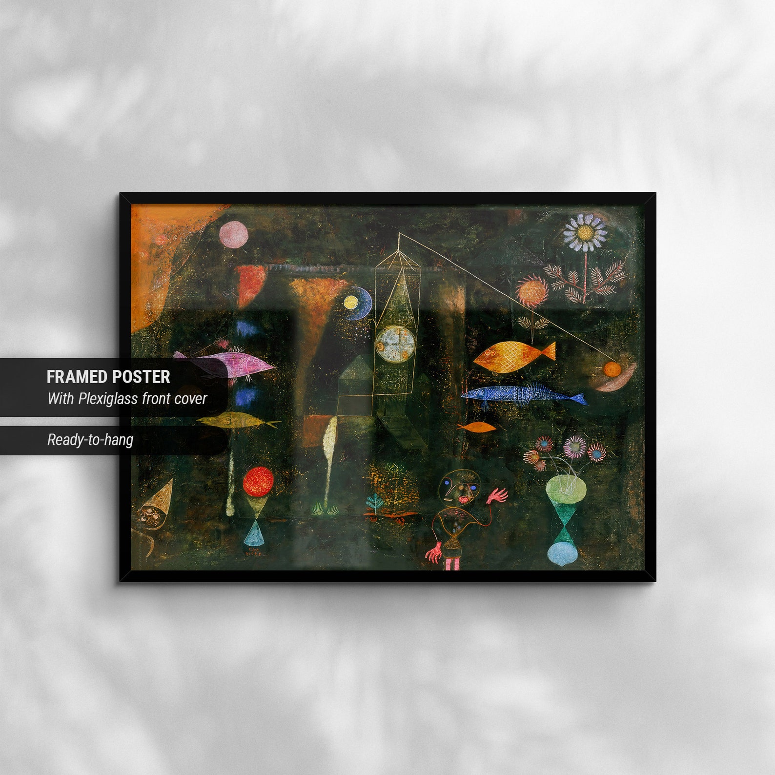Paul Klee Fish Magic Canvas/poster Art Reproduction Abstract - Etsy