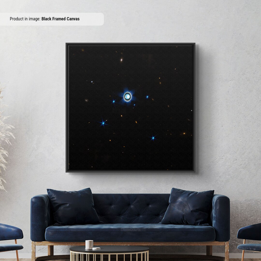 NASA Uranian System Canvas/poster Art, Recent James Webb Space ...