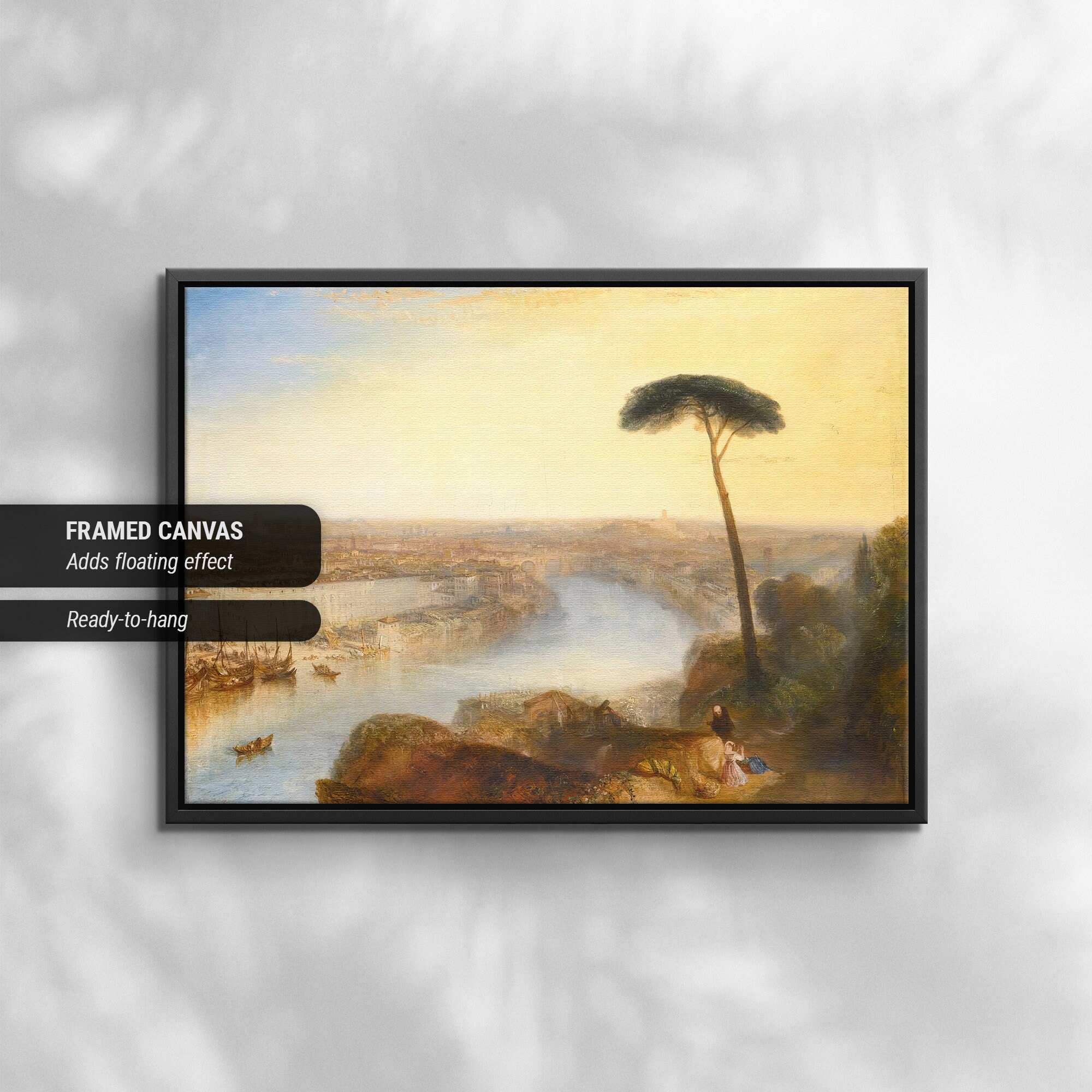 J. M. W. Turner Rome From Mount Aventine Canvas/poster Art - Etsy