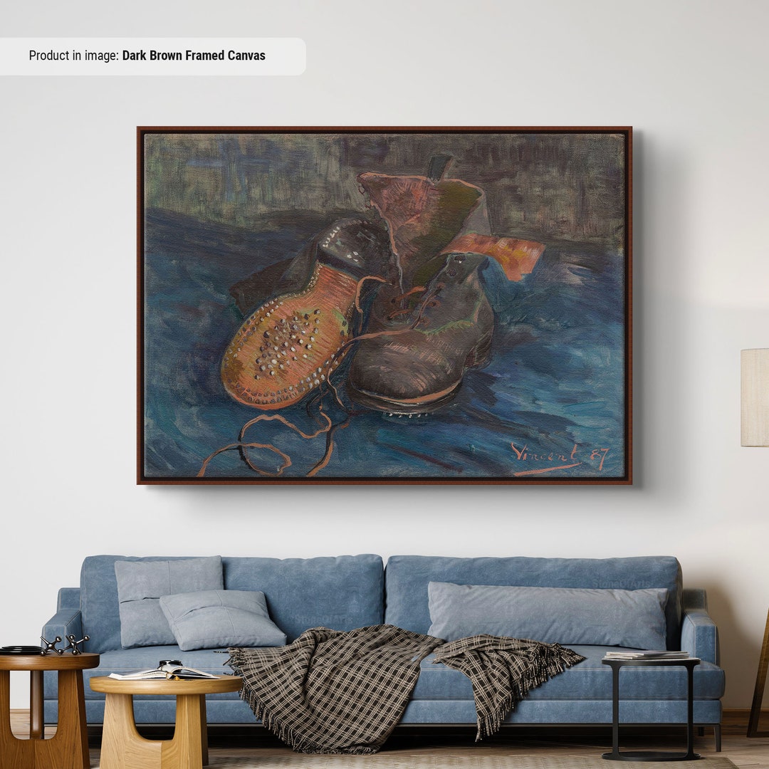 Vincent Van Gogh A Pair of Boots Canvas/poster Art Reproduction ...