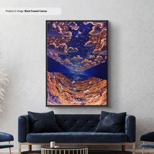 NASA O Neill Cylinder I Canvas/poster Art, Science Fiction Wall Art ...