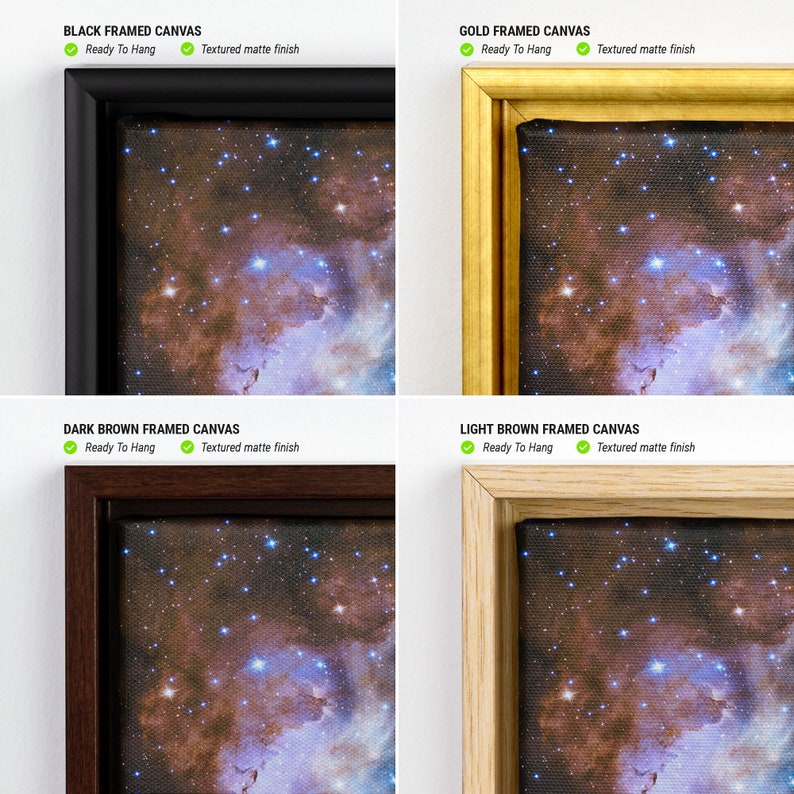 Westerlund 2 Nebula Canvas Print, Hubble Telescope Space Art - Etsy