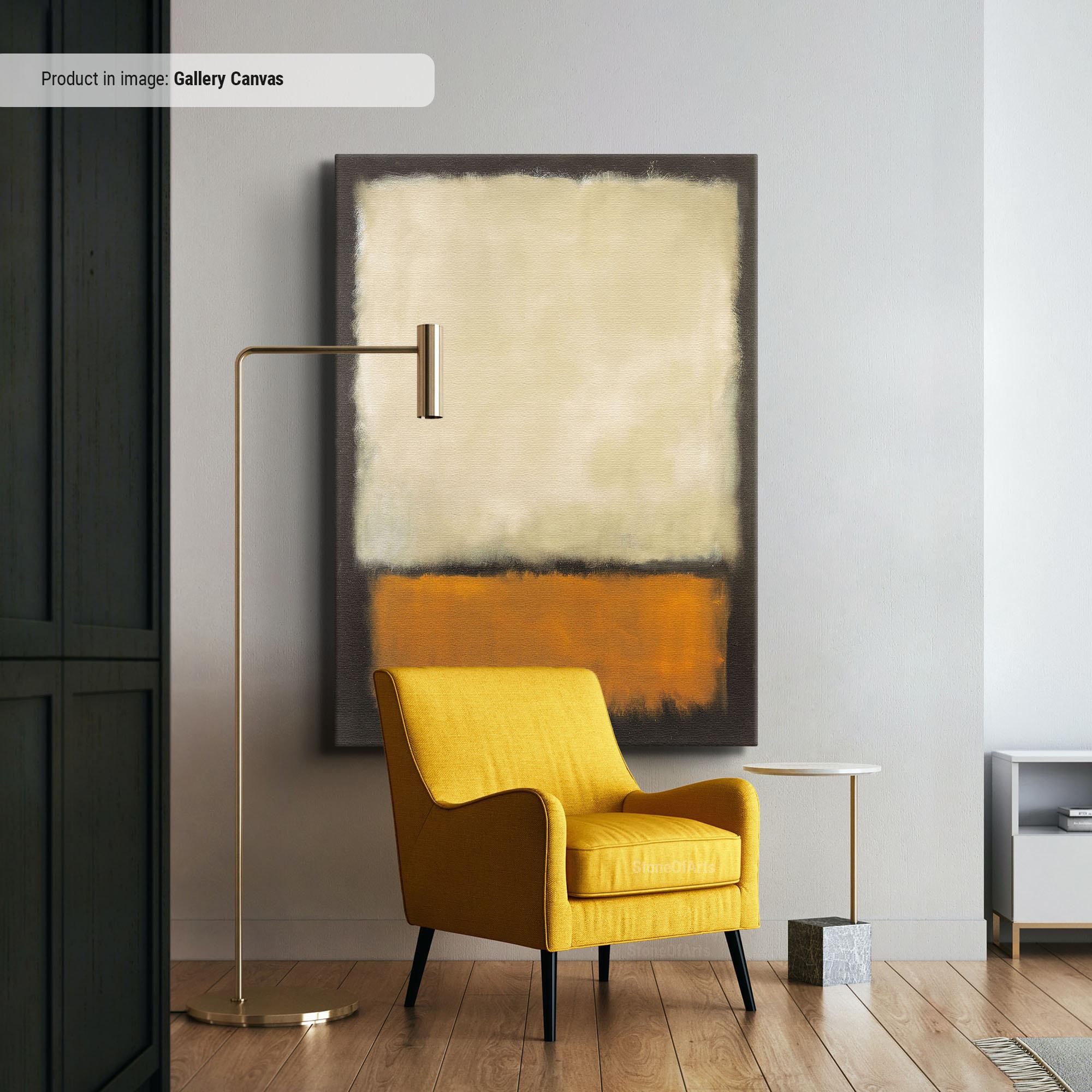 Mark Rothko No 7 Art Reproduction, Abstract Expressionism, Framed ...