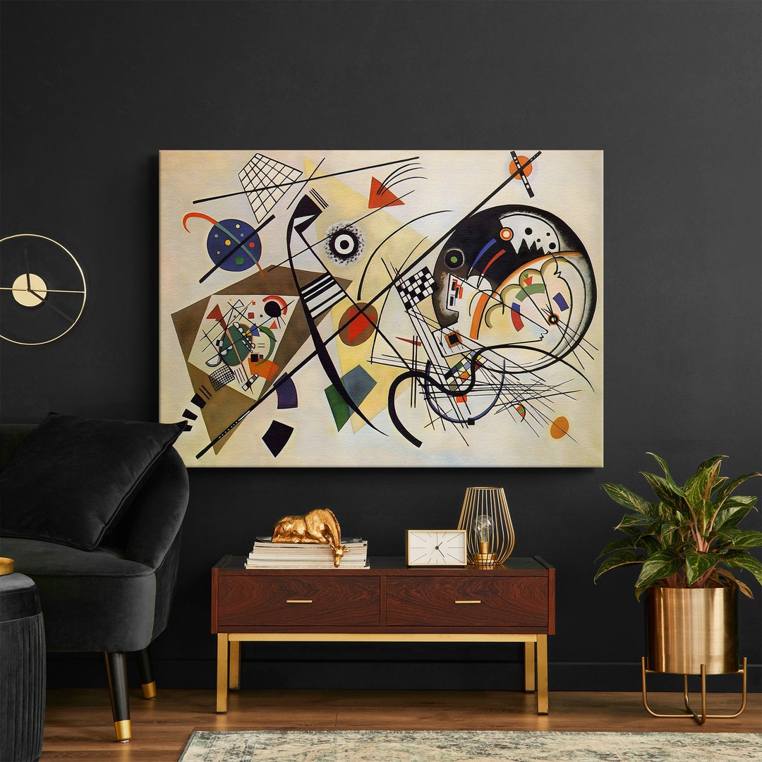 Wassily Kandinsky Transverse Line Canvas/poster Art Reproduction ...