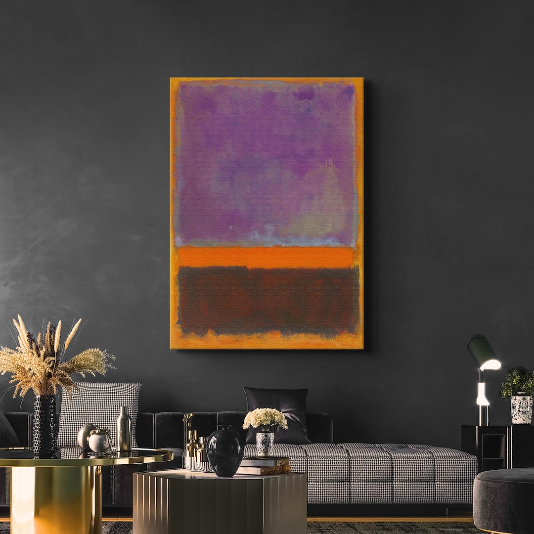 Mark Rothko Untitled 1952 Canvas/poster Art Reproduction, Rothko ...