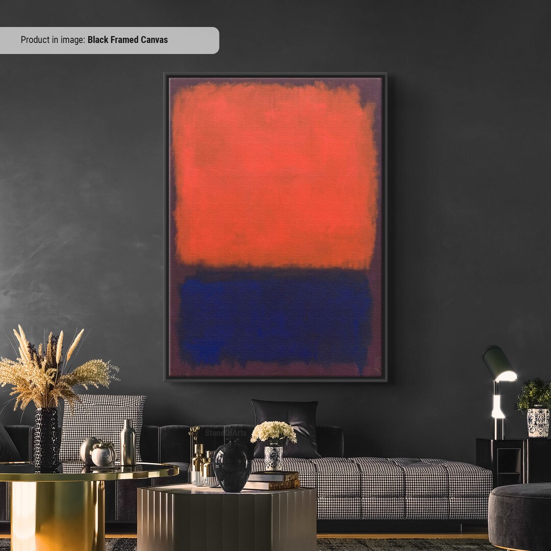 Mark Rothko No 14 Canvas/poster Art Reproduction, Rothko Reproduction ...