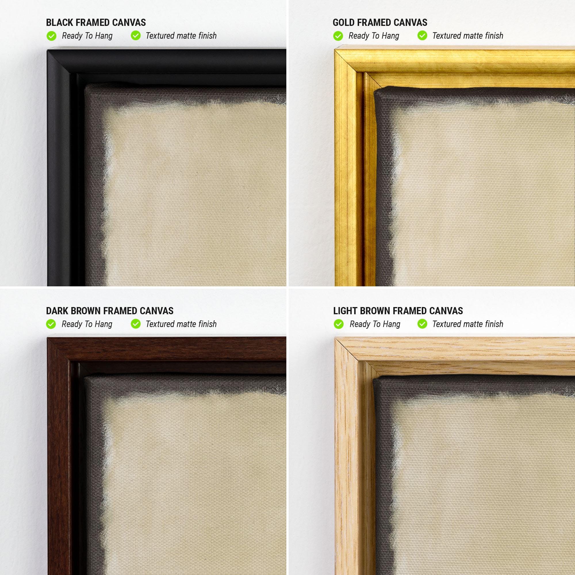 Mark Rothko No 7 Art Reproduction, Abstract Expressionism, Framed ...
