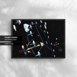 NASA O Neill Cylinder V Canvas/poster Art Science Fiction - Etsy