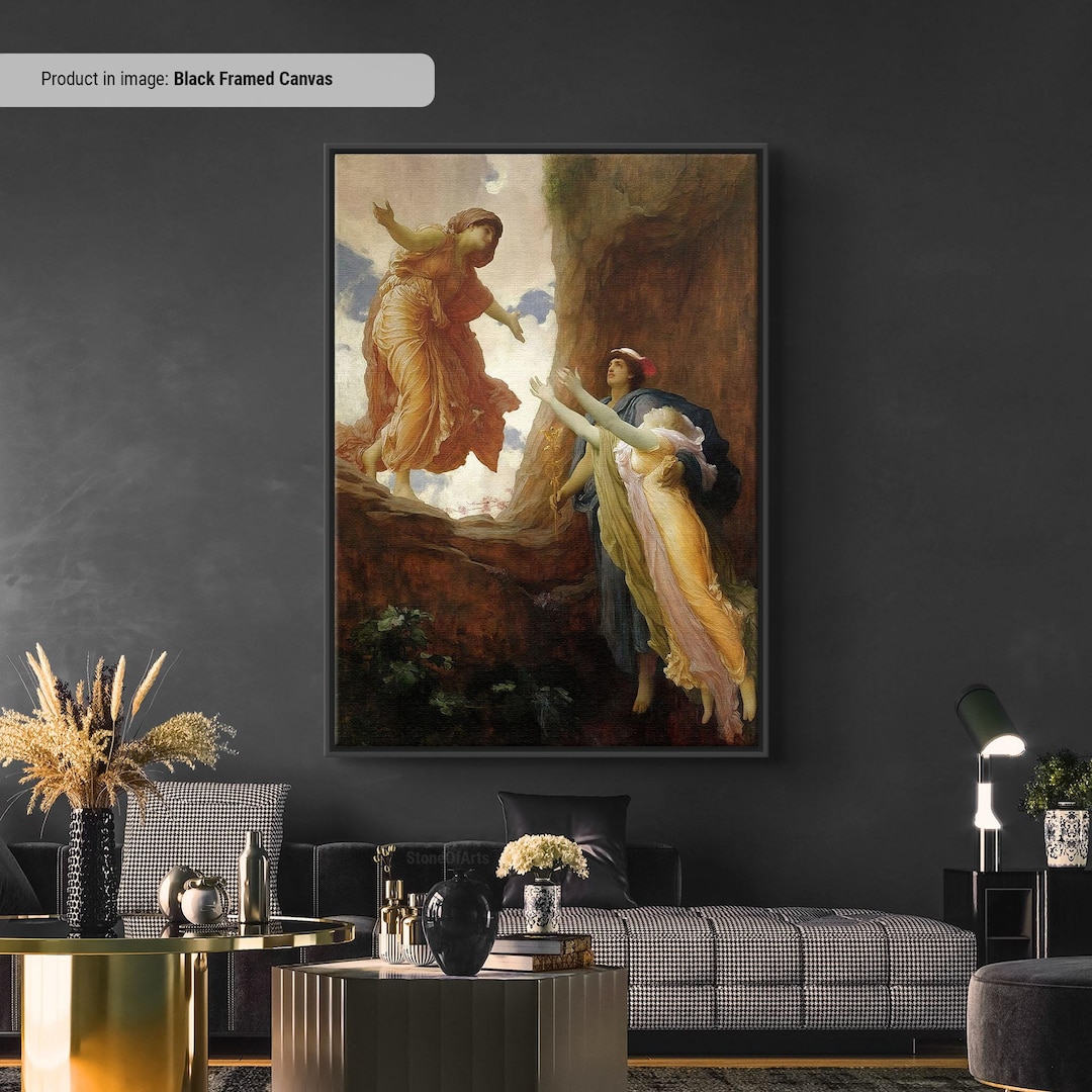 The Return of Persephone Print: Classic Frederic Leighton Art (canvas ...