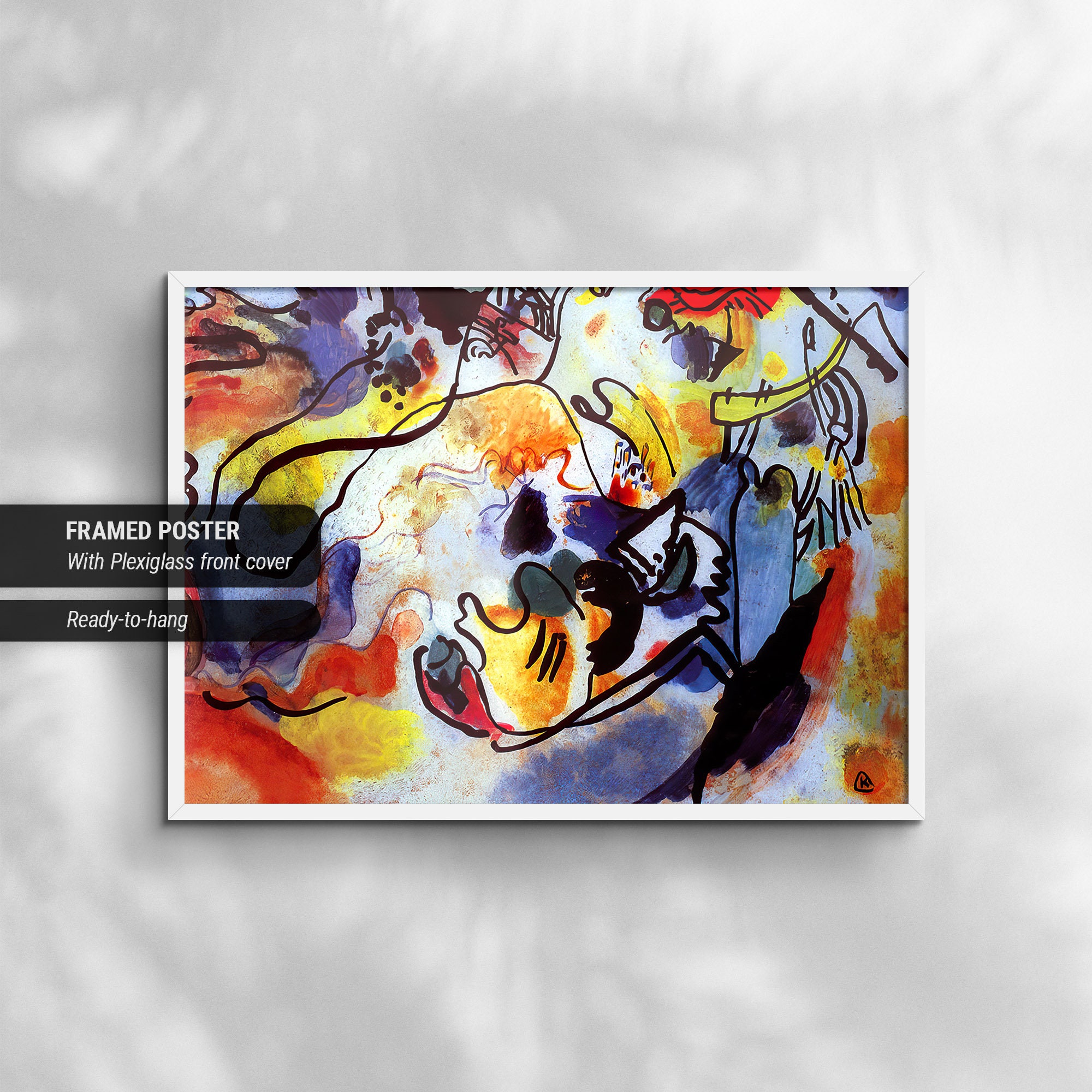 Wassily Kandinsky the Last Judgment Canvas/poster Art - Etsy Australia