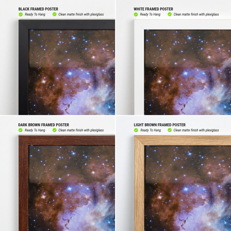 Westerlund 2 Nebula Leinwanddruck, Hubble-Teleskop Space Art - Etsy.de