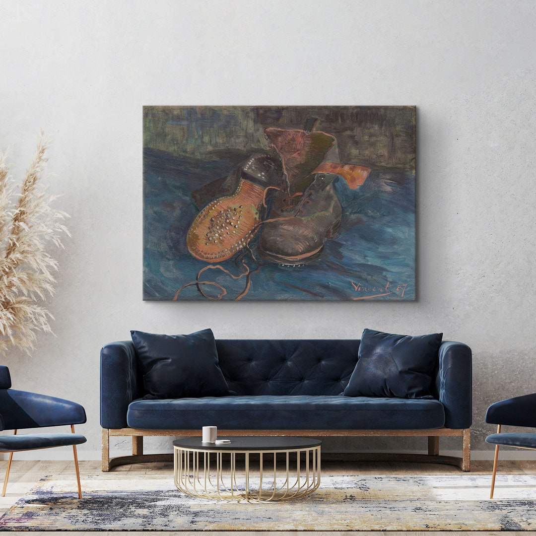 Vincent Van Gogh A Pair of Boots Canvas/poster Art - Etsy