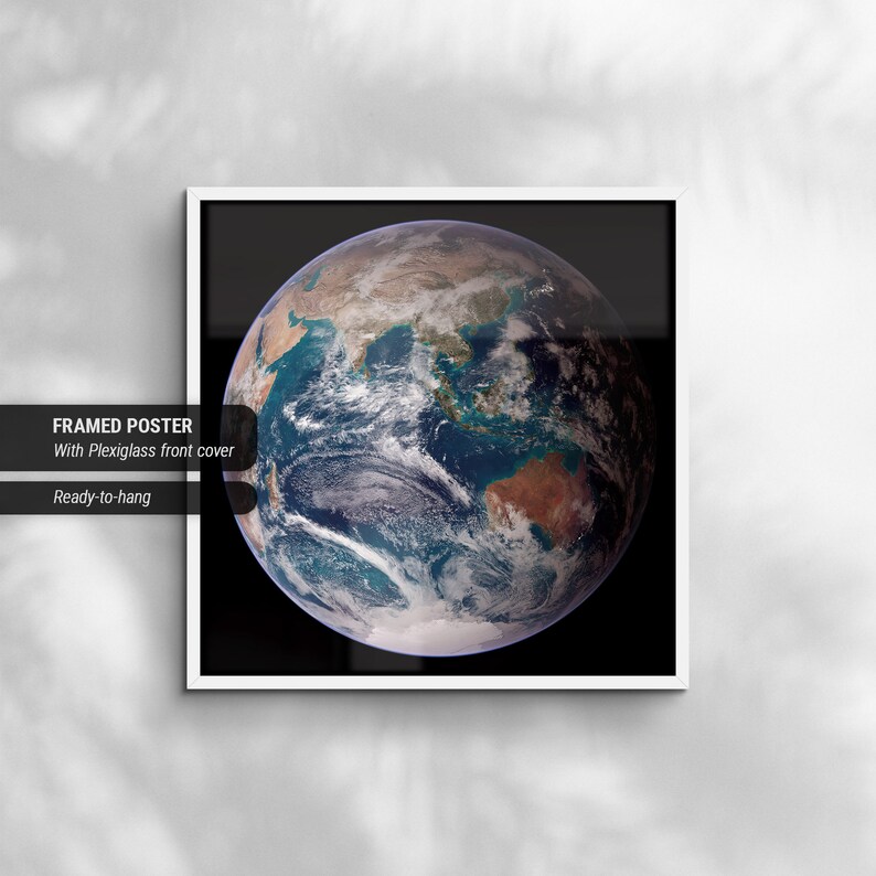 Blue Marble NASA Earth Canvas/poster Art the View of Earth - Etsy