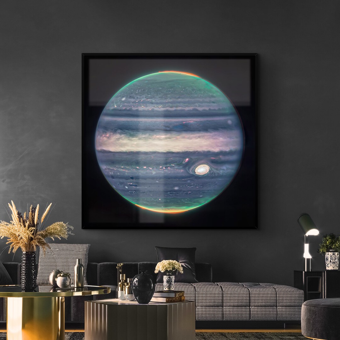 NASA Jupiter Canvas/poster Art, James Webb Space Telescope First Images ...