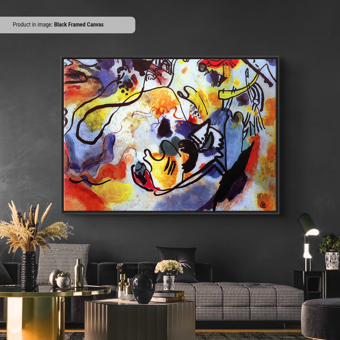Kandinsky the Last Judgment Abstract Art Print, Expressionism Poster - Etsy