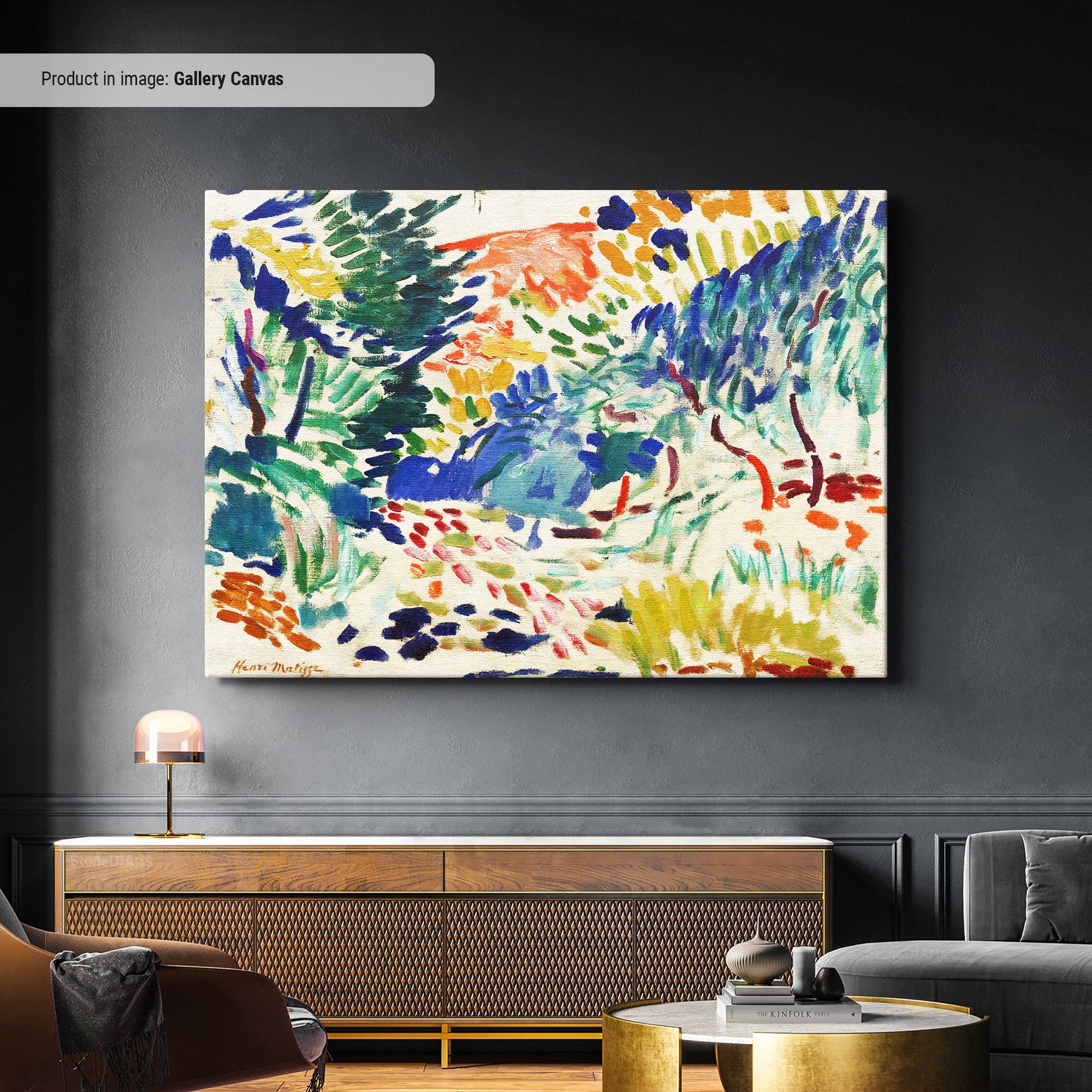Henri Matisse Landscape at Collioure, Abstract Expressionism Art Print ...