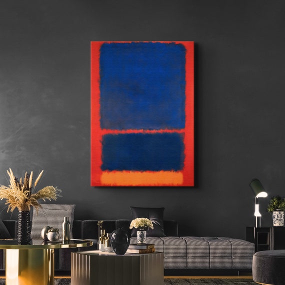 Mark Rothko Red Blue