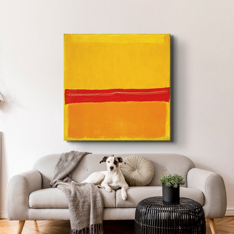 Mark Rothko No 5 No 22 Canvas/poster Art Reproduction Rothko - Etsy