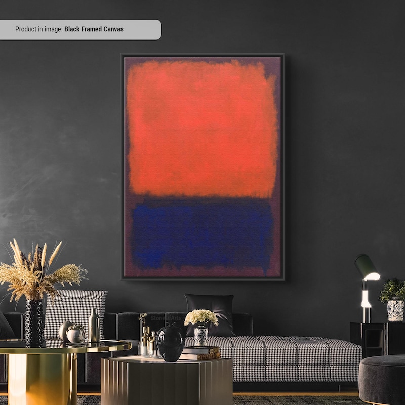 Framed Mark Rothko Posters - Etsy Canada