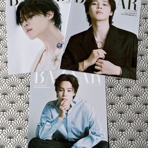 BTS Jimin Bazaar Photo Prints 3 Set - Etsy