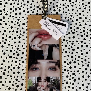 BTS Jimin Bookmark - Etsy