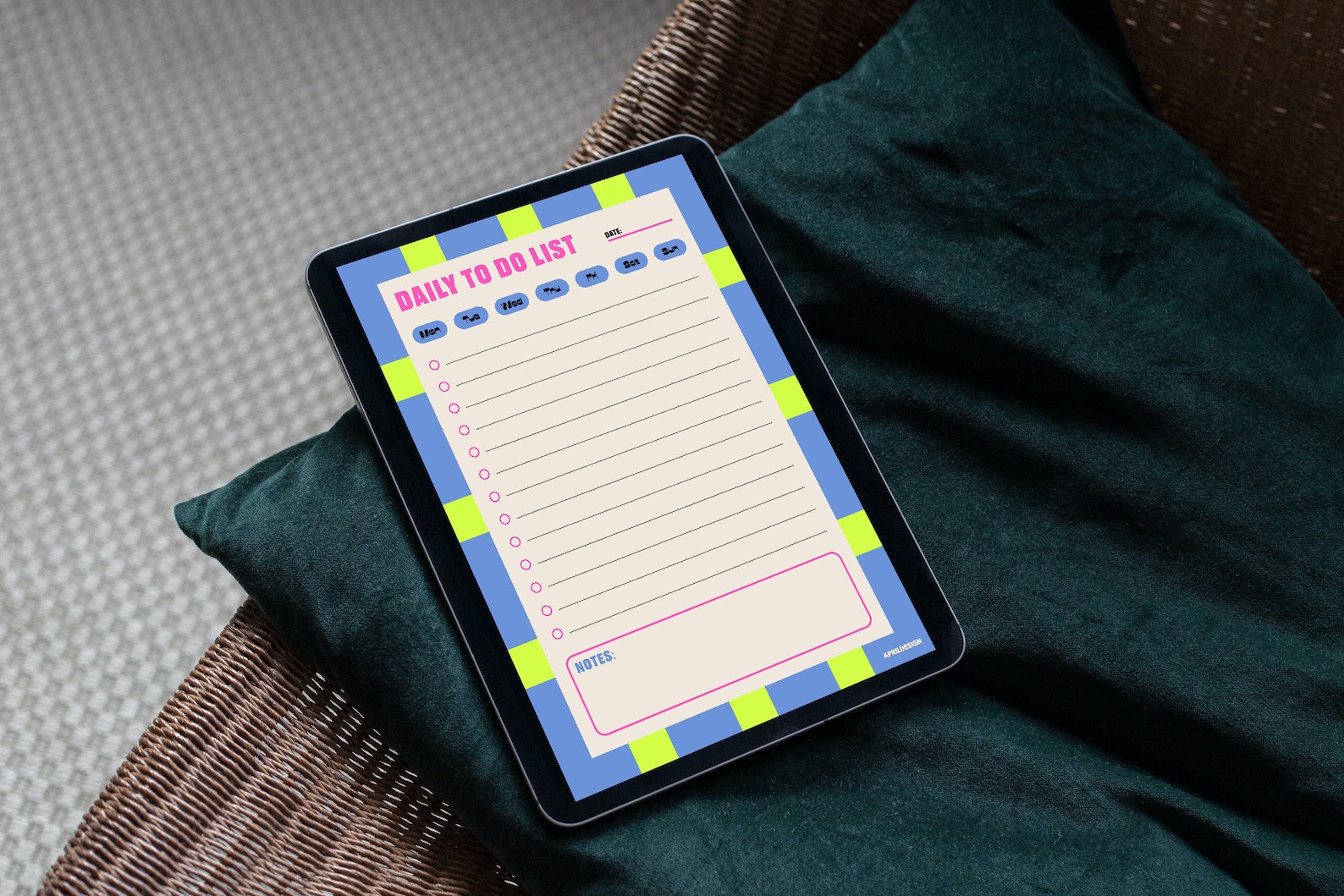 Daily to Do List Printable Daily Task List Instant Download - Etsy